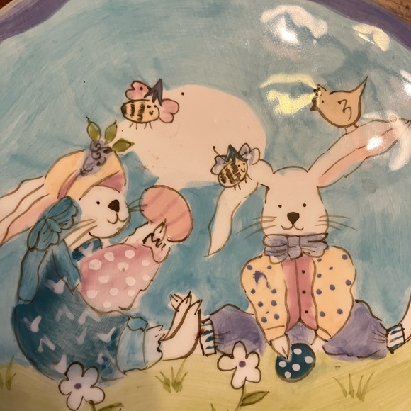 Hausenware | Accents | Vintage Early 200 Ceramic Easter Candy Dish ...